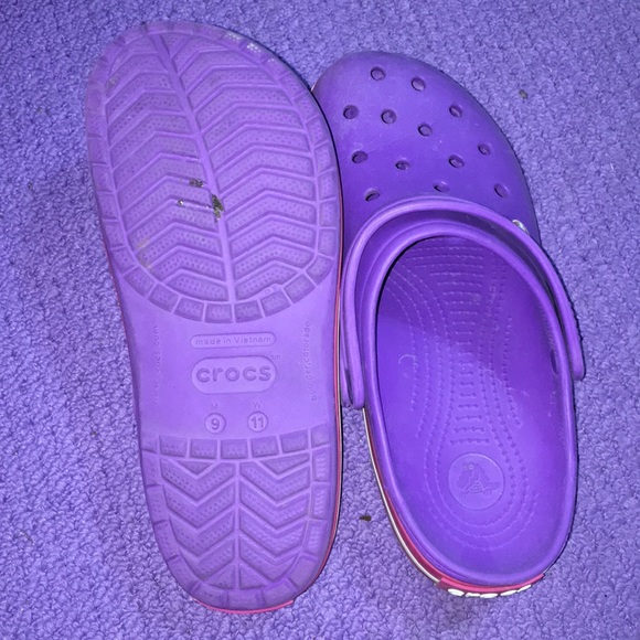 CROCS | Shoes | Purple And Pink Crocs | Poshmark